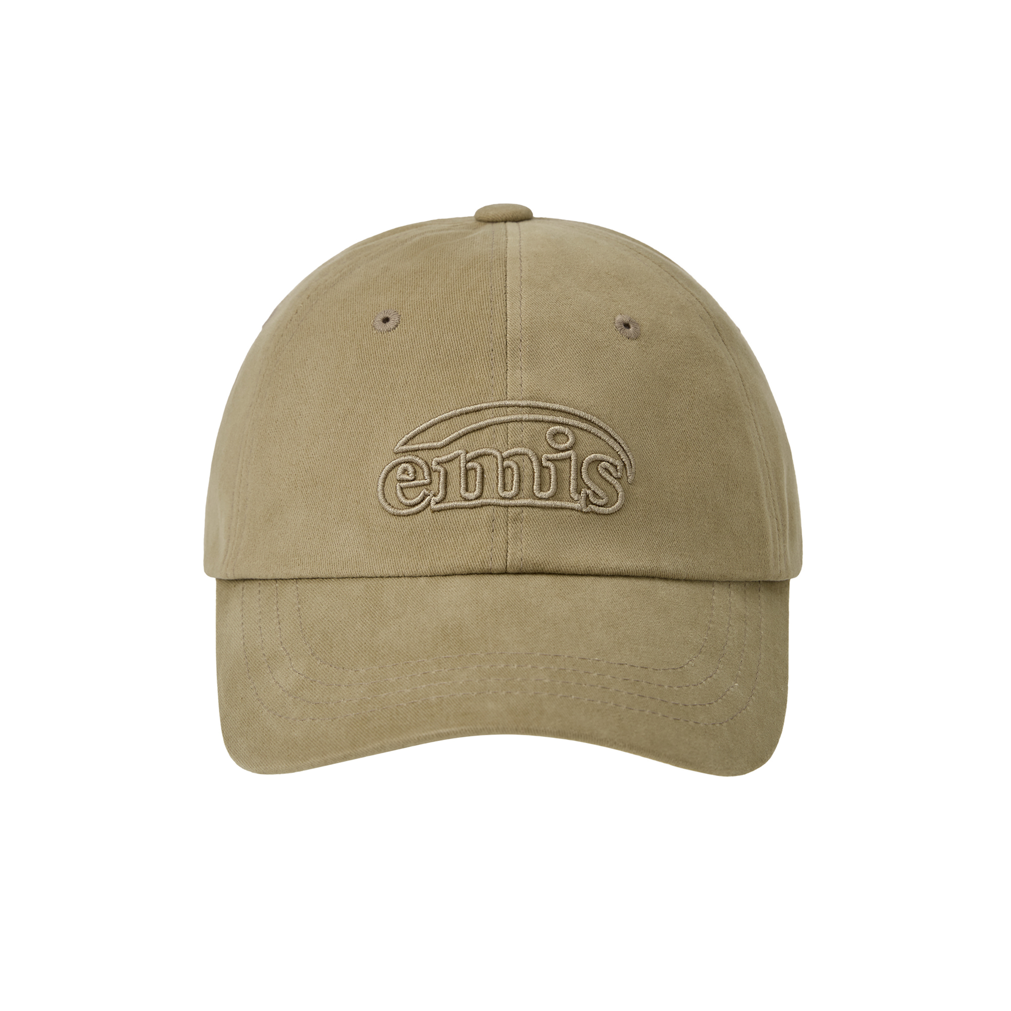 COTTON BRUSHED BALL CAP-BEIGE – fokka